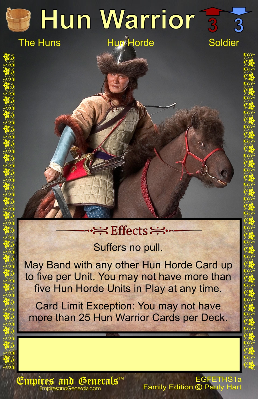 Empires and Generals: The Huns (Hun Horde) Summer 2013 Rework