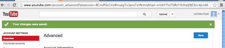 How to set the default channel for your YouTube account after linking ...