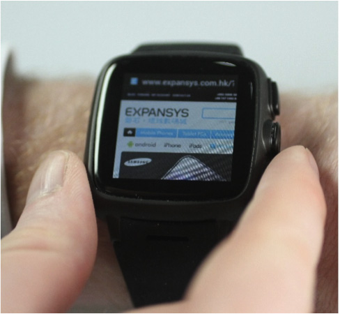【EXPANSYS SIMフリー情報局】第35回：SIMスロット搭載、単体でAndroid端末として通話・通信・ブラウザ等も利用可能なスマートウォッチ Omate TrueSmart | GAPSIS