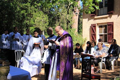 New Liturgical Movement: A Rogation Procession in Southern France