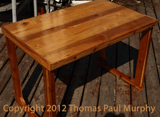 Curb Wood Art Thomas Murphy: The Dog Cage Table