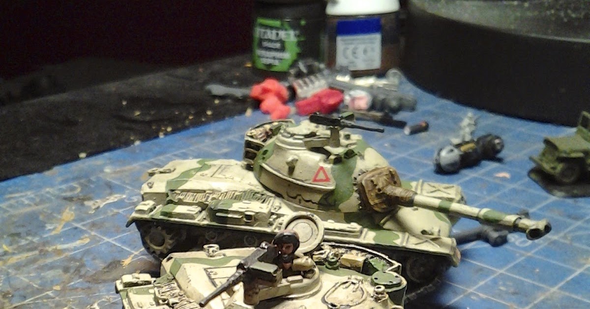 Broke Low: Jordanian M48 Pattons modified (FOW)