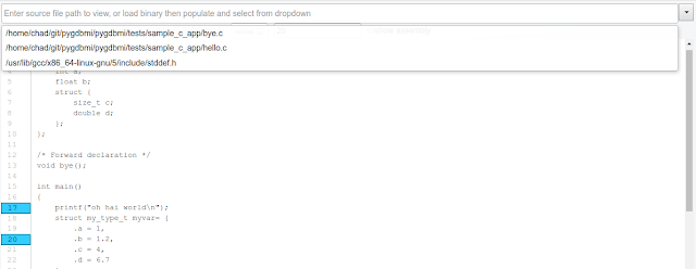 gdbgui - A browser-based frontend/gui for GDB