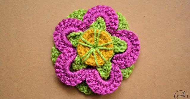 idea ivana: Funky Flower Crochet Pattern