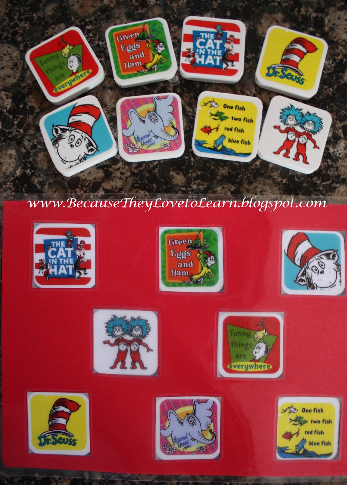 How We Learn at Home: DIY - Dr. Seuss I-Spy Bottle