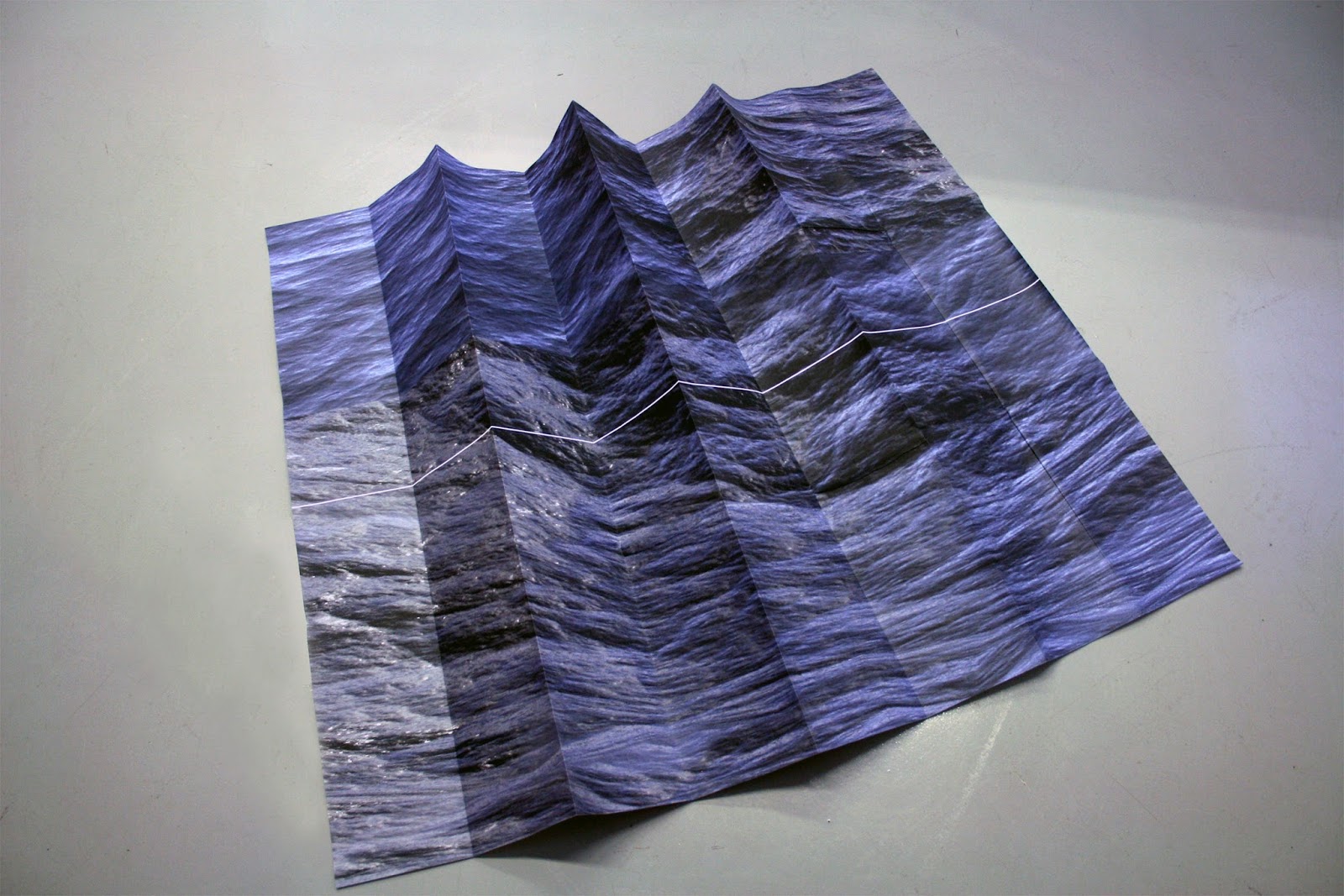 Foteini Palpana: Maps (Sea Folds)