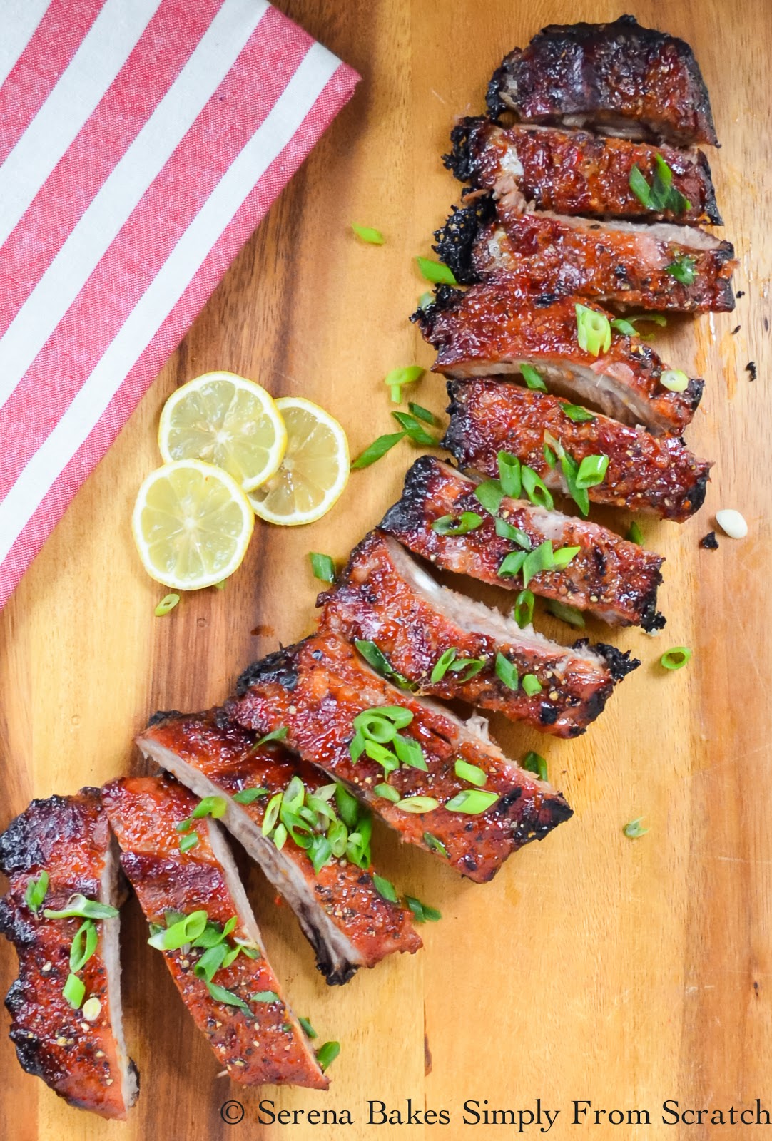 Sticky Sweet And Sour Baby Back Ribs | Serena Bakes Simply From Scratch