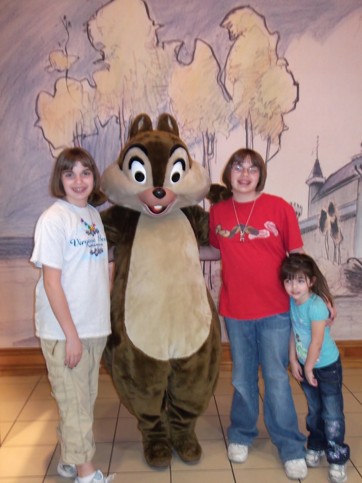 Name Brand Mom in Generic Jeans: Goofy, Pluto, Baloo, Chip and Dale, Oh My!