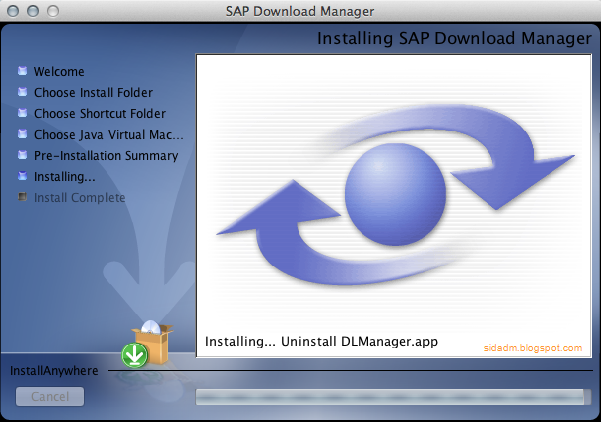 sidadm: Установка SAP Download Manager на Mac OS X