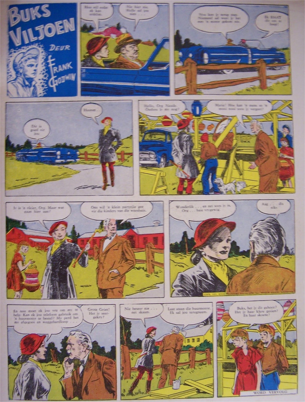 South African Comic Books: Classic Afrikaans Comic Strips