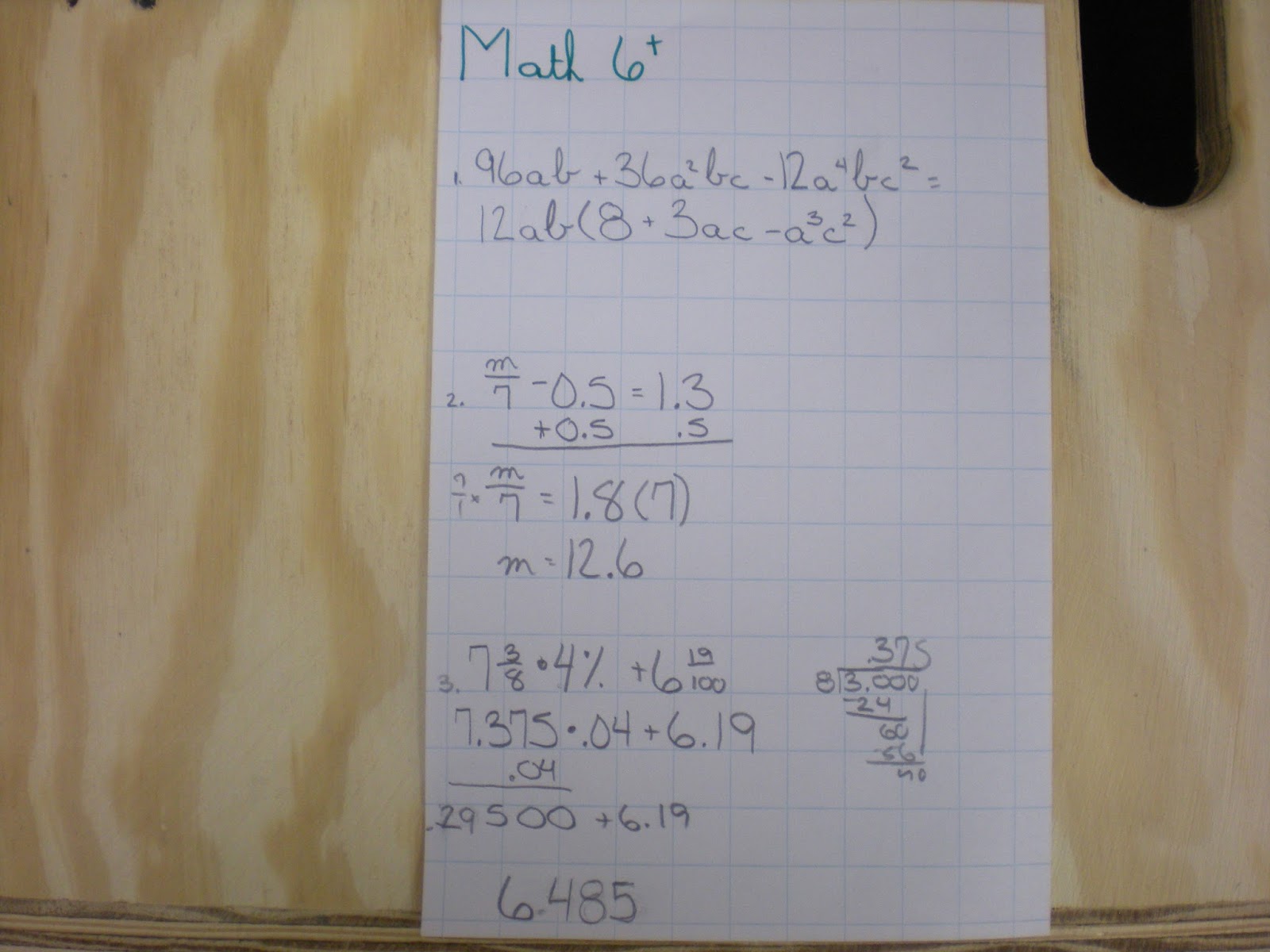 Mr. Giomini's Mathematics Blog: Day 100: Math 6: Test Review/Quizlet ...