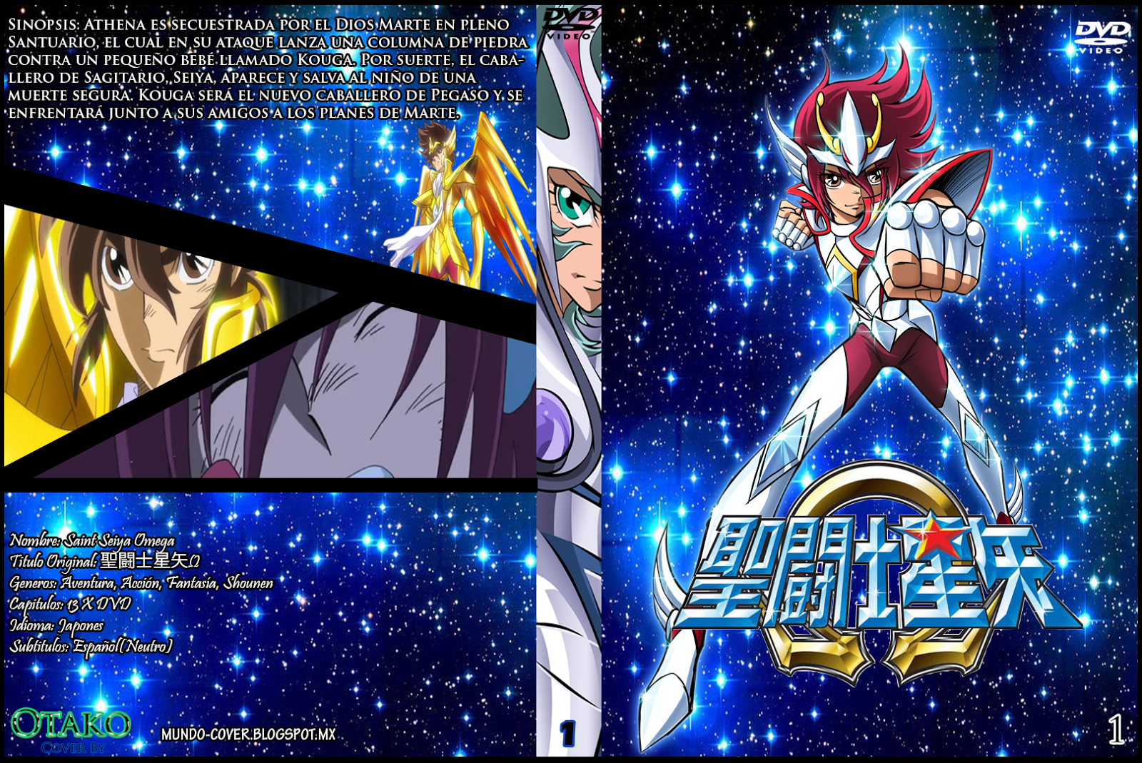 Saint Seiya Omega 13 CAP X DVD | Mundo Cover