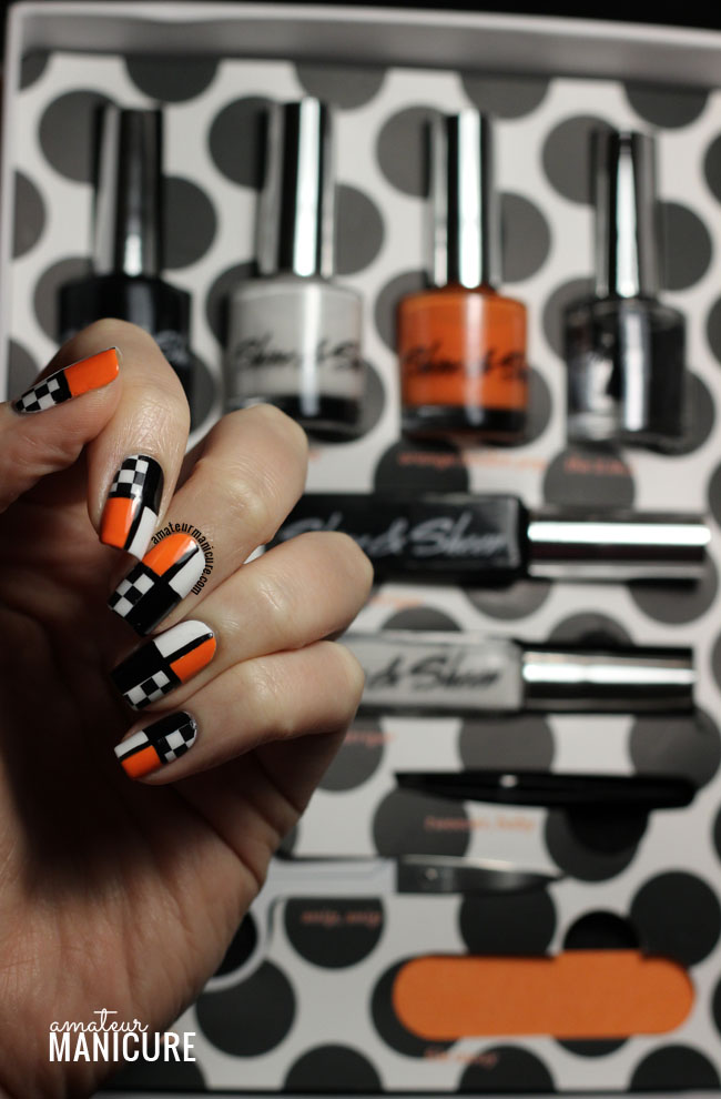 Amateur Manicure : A Nail Art Blog: Mod is the New Black