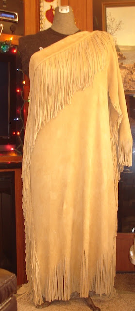 Stitching Up History: Fringing and Finishing The Dress