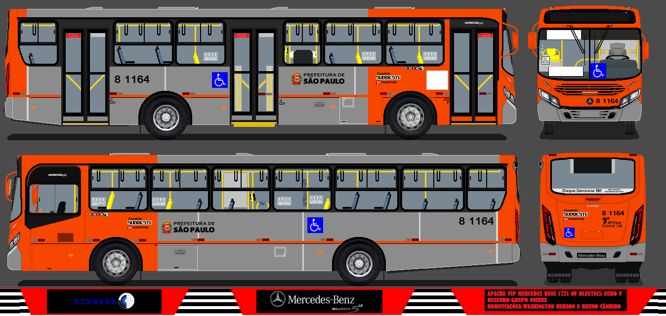 BUS ZONA LESTE SP: TRANSPASS ADQUIRIU 13 UNIDADES DO CAIO APACHE VIP IV ...