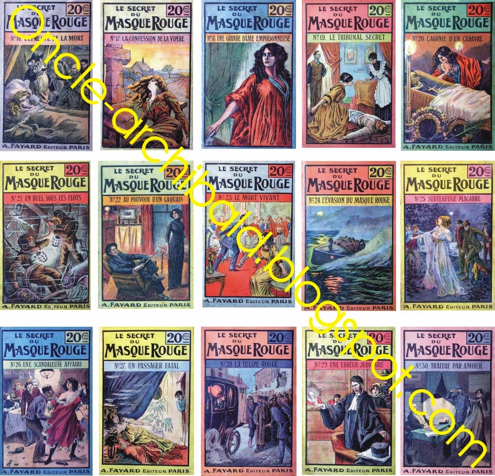 La bibliothèque d'Oncle Archibald: Le Masque rouge