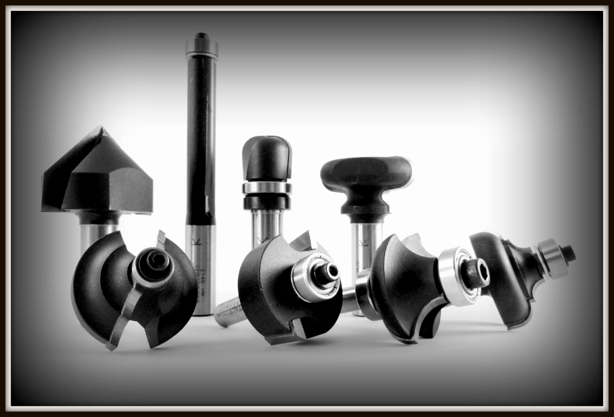 Narzędzia do obróbki drewna, frezy do drewna: Stolarskie frezy ...