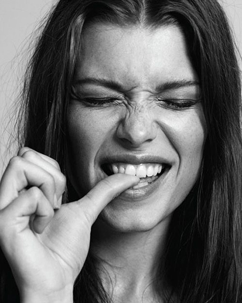 whenikissedjamesdean: Scrunch up your nose!