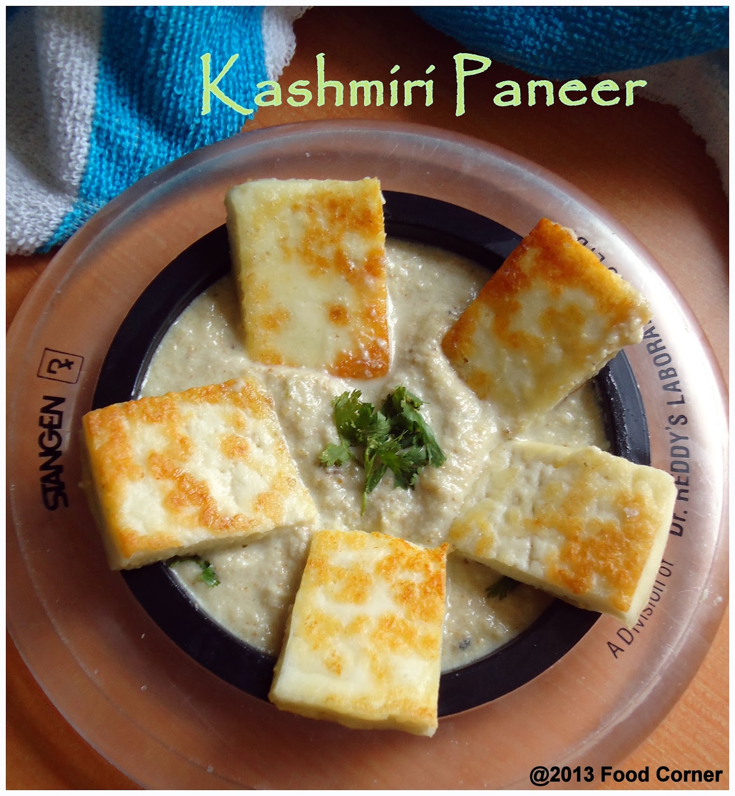 Malai Paneer | Kashmiri Paneer | Paneer Recipe ~ Kiran's Food corner