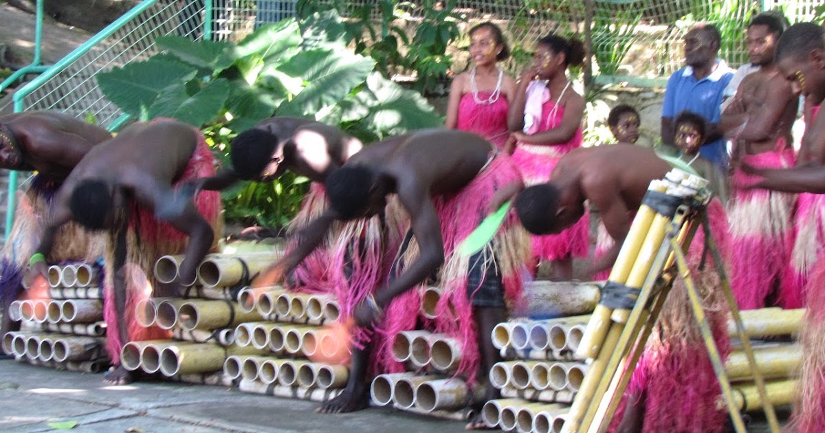 Indigenous music in Papua New Guinea: rubber thongs and bamboo tubes