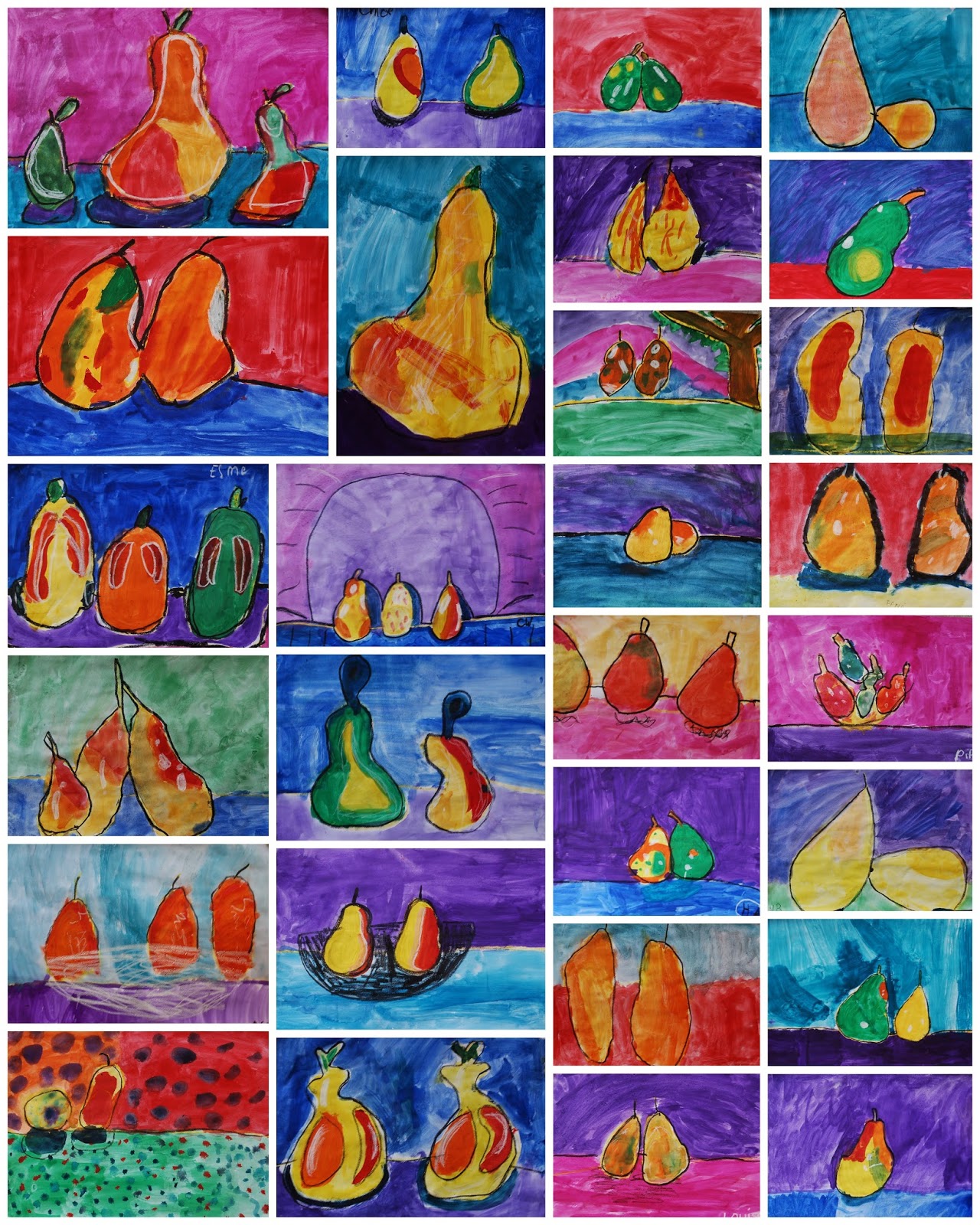 Sunnyside Art House: Still LIfe Pears and some observational drawing ...