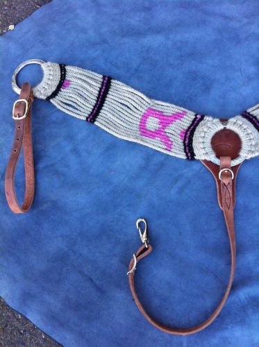 Buckaroo Leather Horse Tack, Use, Care and Maintenance: Pink Cinch for ...