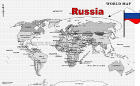 Russia Map Political Worldometer