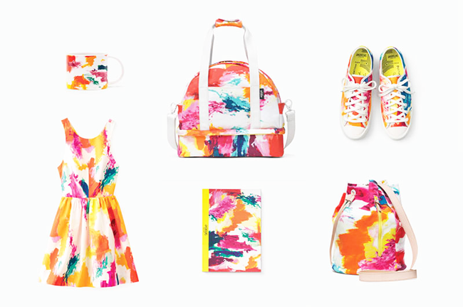 The Color Issue: Kate Spade meets abstract...