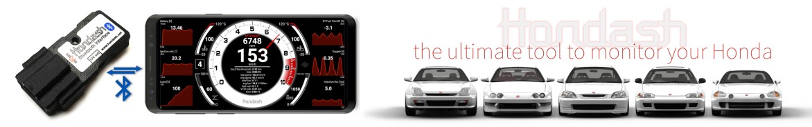 Hondash: OBD compatibility table