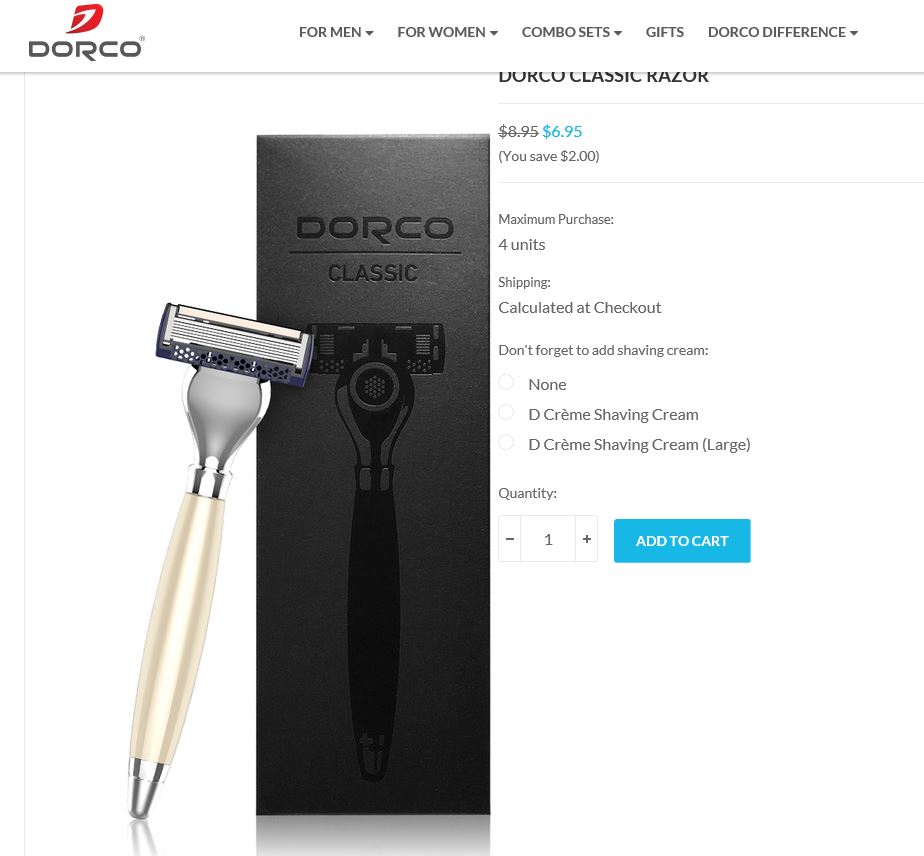 Dorco Pace 3D motion, Dorco Pace 6 pro, Dorco Pace 5 pro, Dorco Pace 7 ...