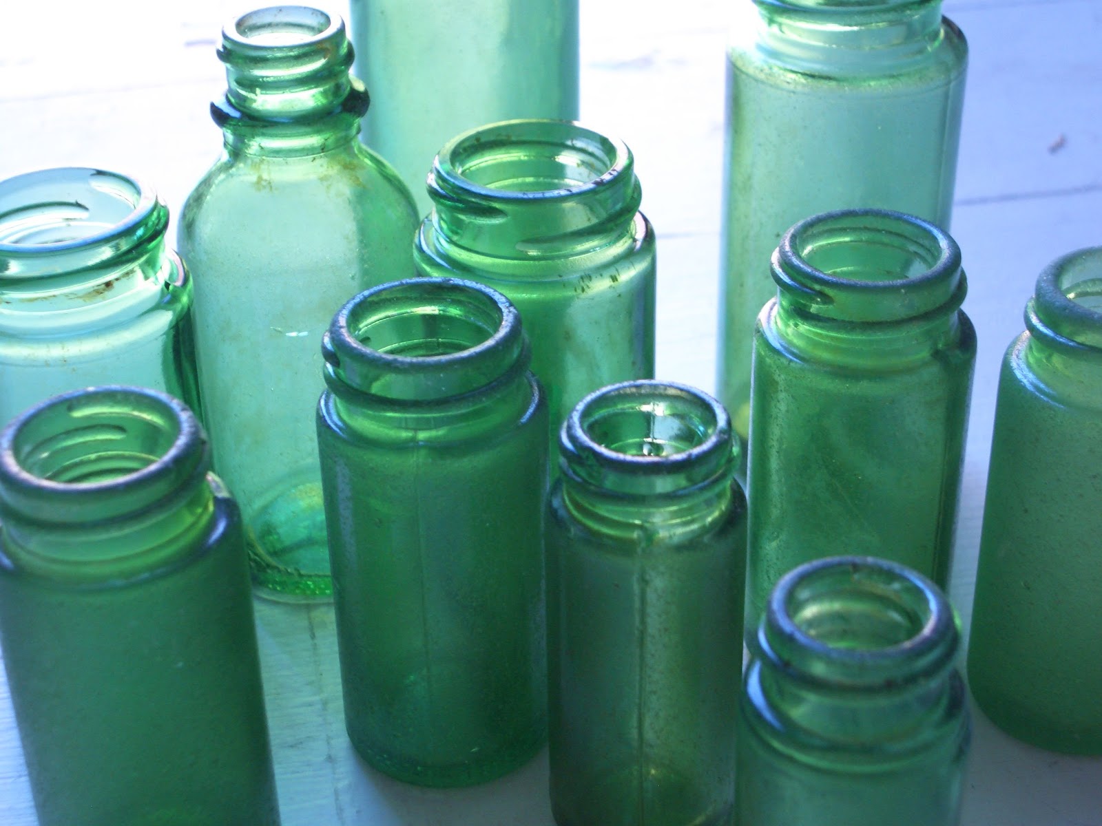 Alchemologie Beach Glass Bottles