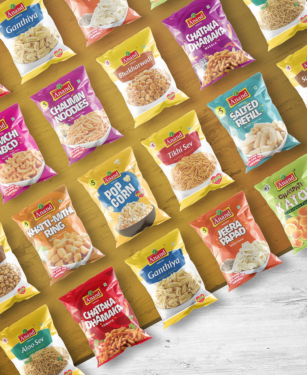 Anand Namkeen – Packaging Of The World