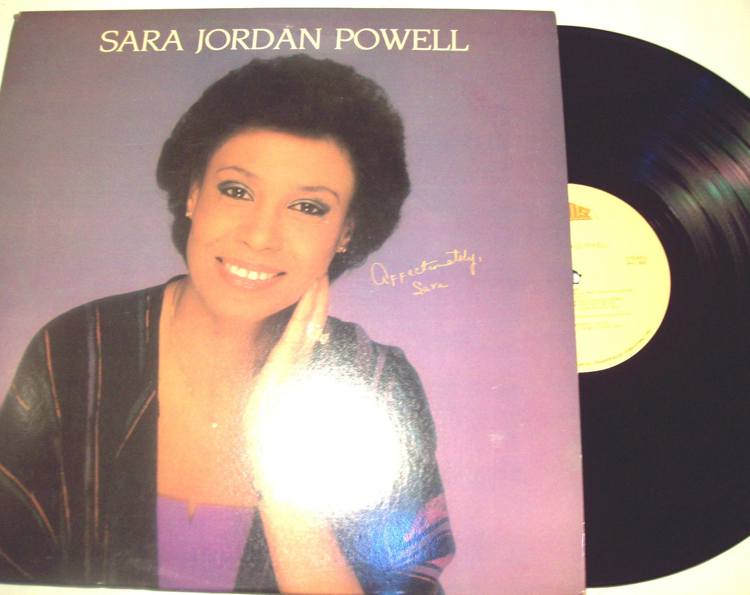 EXCHANGE FUNKY CORNER: Sarah Jordan Powell - Affectionatly, Sarah (1982)