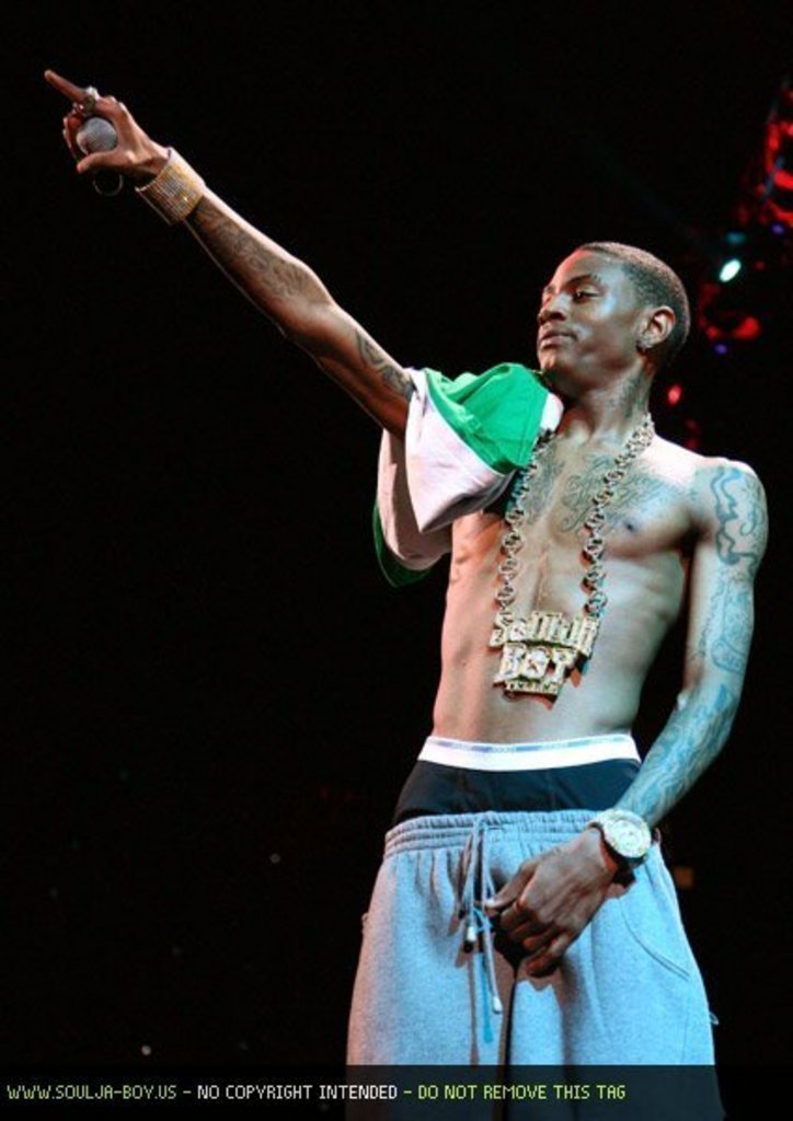 Sexiest black Men-rappers,singers,actors,athletes: Soulja Boy