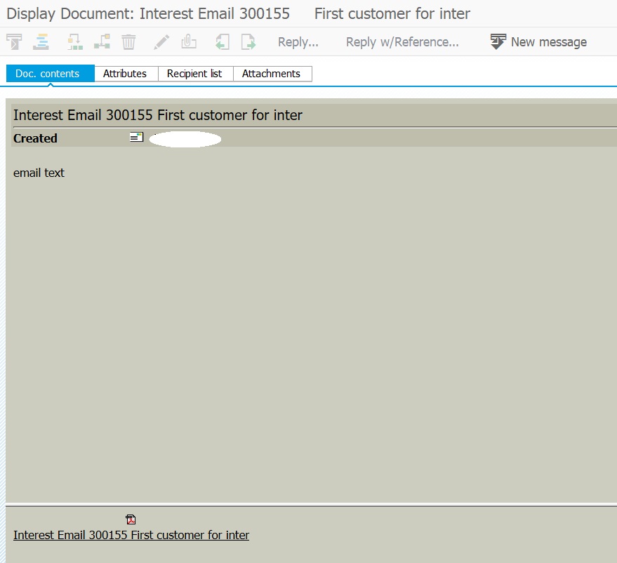 SAP ABAP Central: Sending Email from FINT