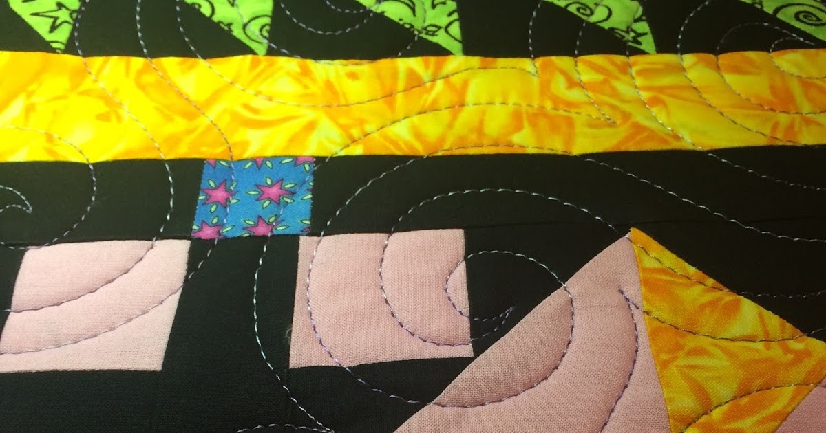 Debby Brown Quilts: Lazily Quilting Lazy Sunday
