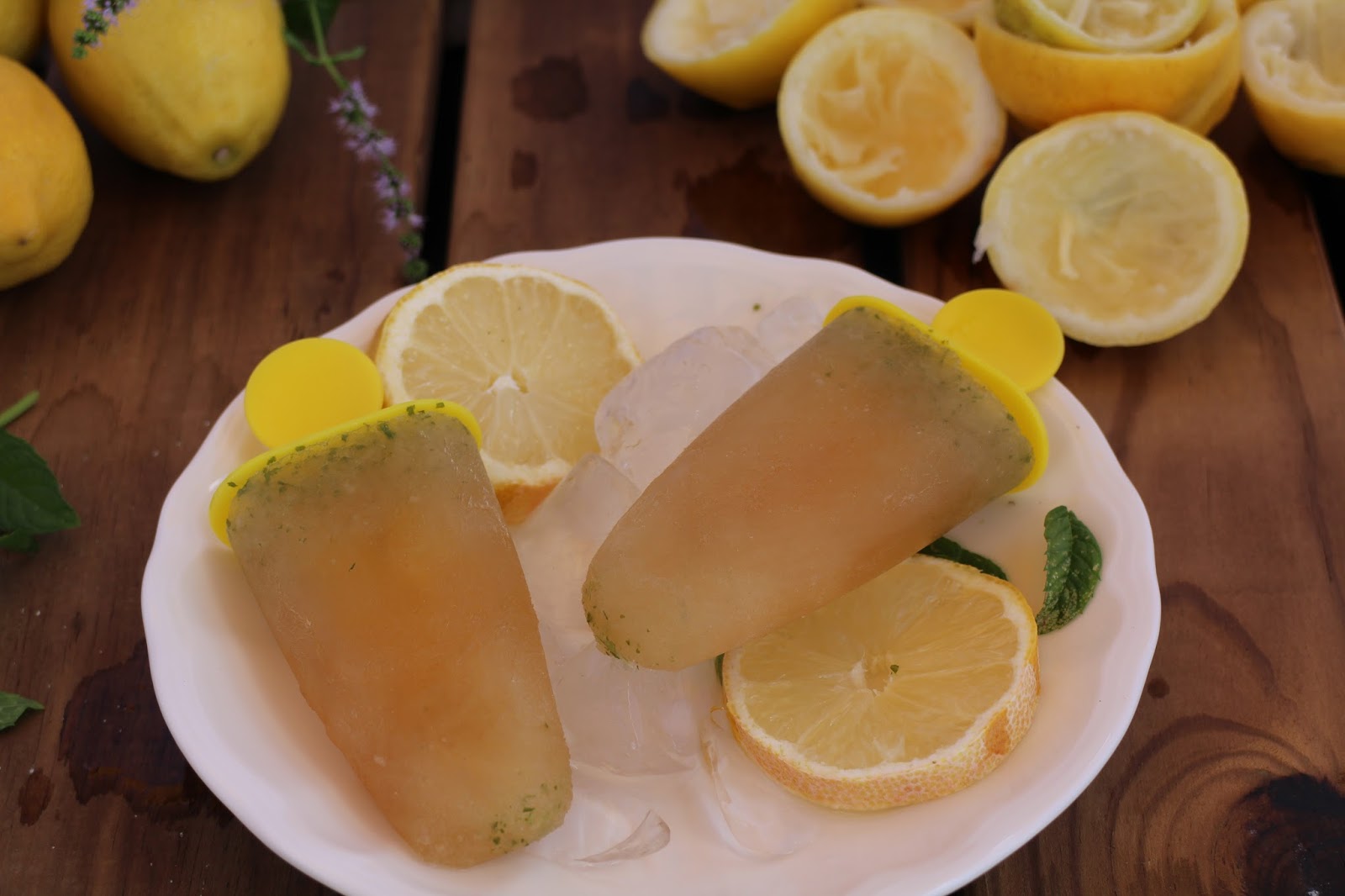 Mojito Ice Pops - Cook the cake