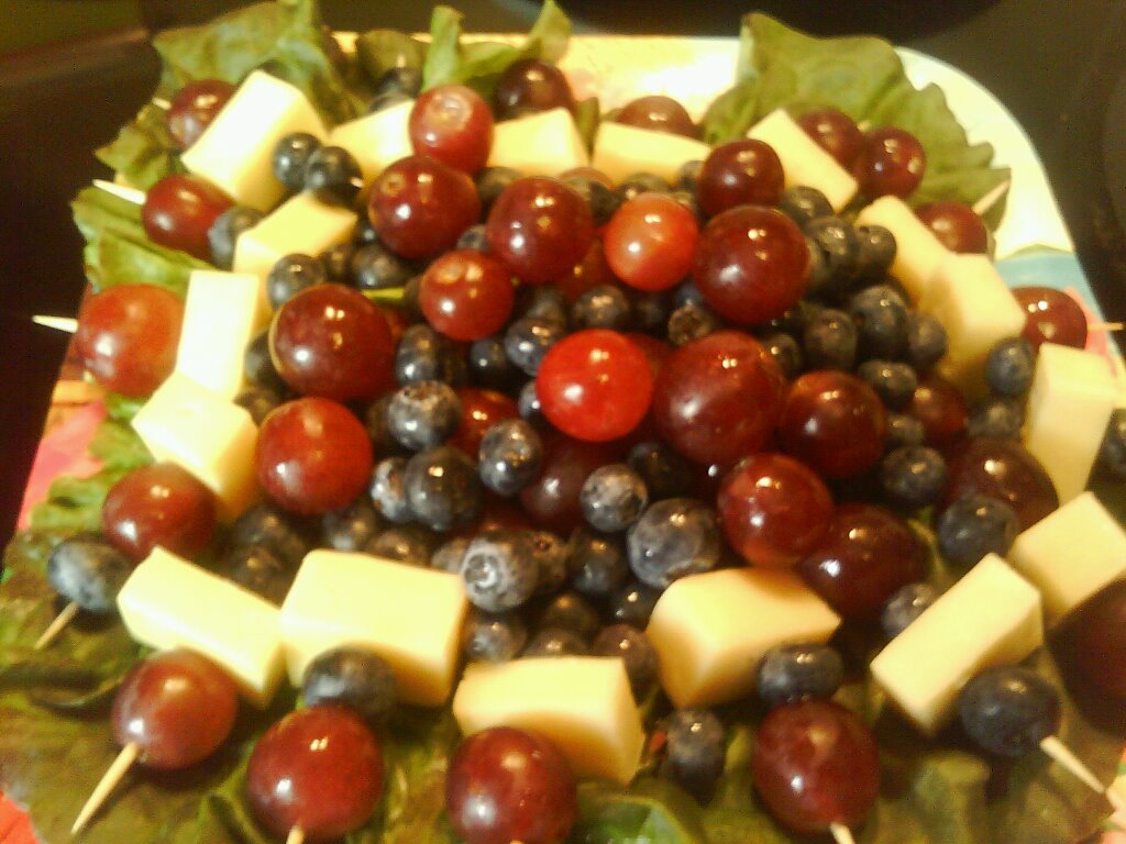 The Simple Things: Fruit & Cheese Mini-Kabobs