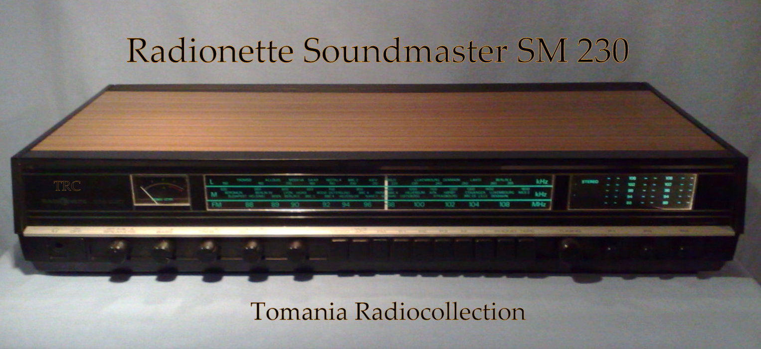 TOM's TECH TOYS: SOUNDMASTER