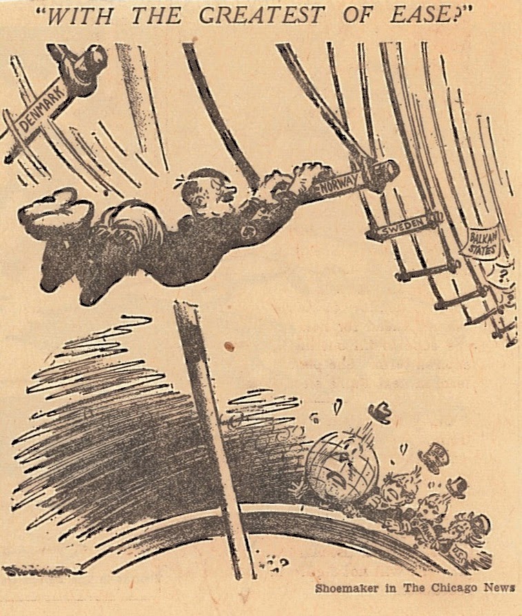 1940s. More World War II Political Cartoons