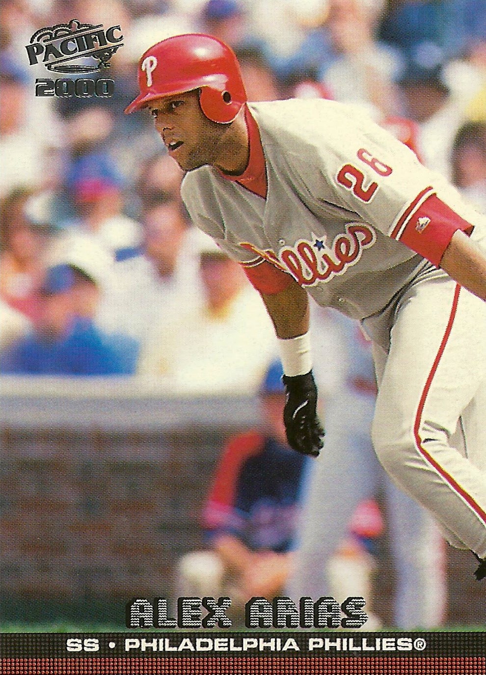 The Phillies Room: 2000 Pacific #322 Alex Arias
