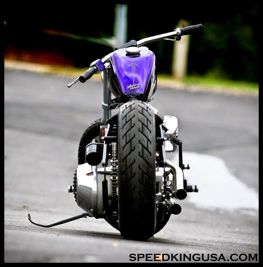 biker excalibur II: Blue Motorcycles