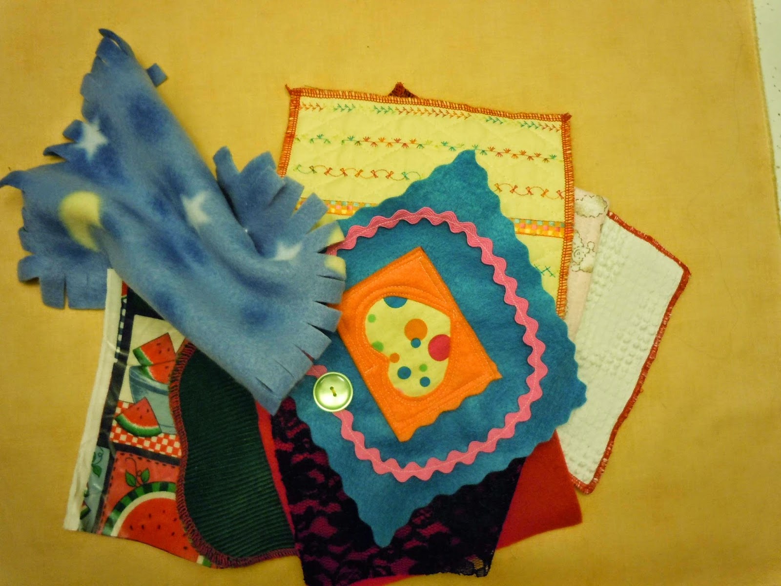 Alzheimer's Activity Aids: Making Texture Books