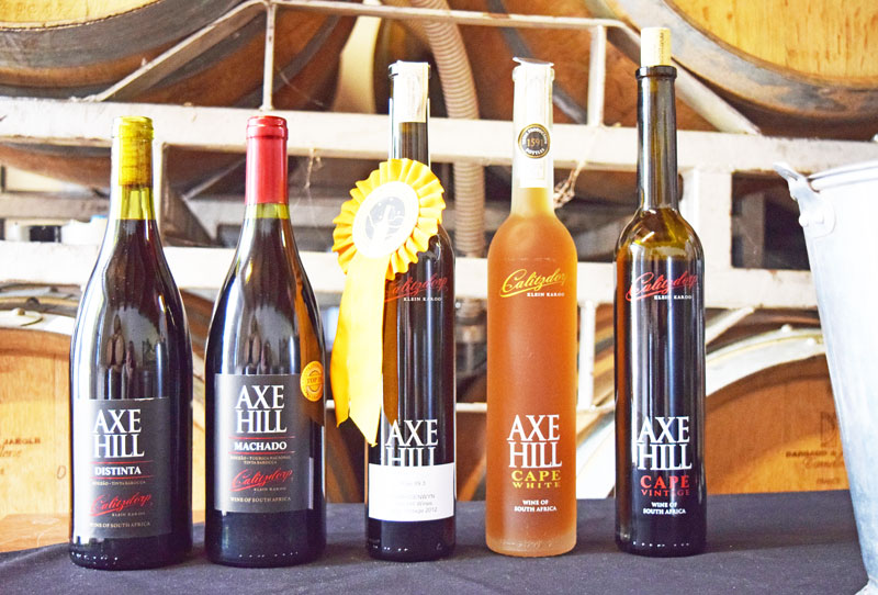 .: Axe Hill wines, Calitzdorp