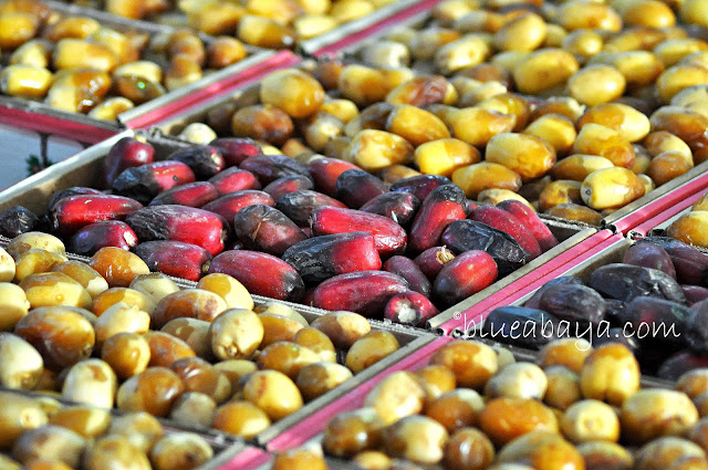 Visit Riyadh's Date Souk - Blue Abaya