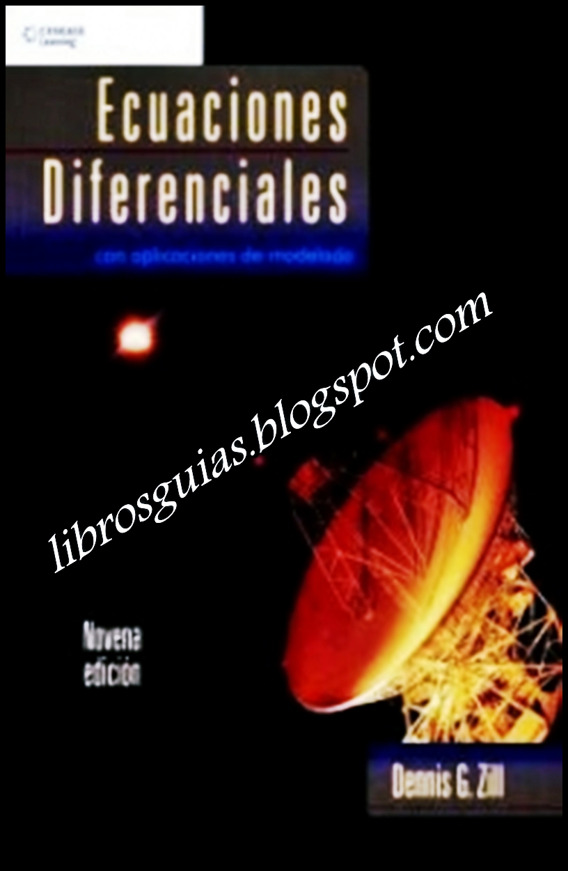 Libros Guías : Descargar ECUACIONES DIFERENCIALES con aplicaciones de ...
