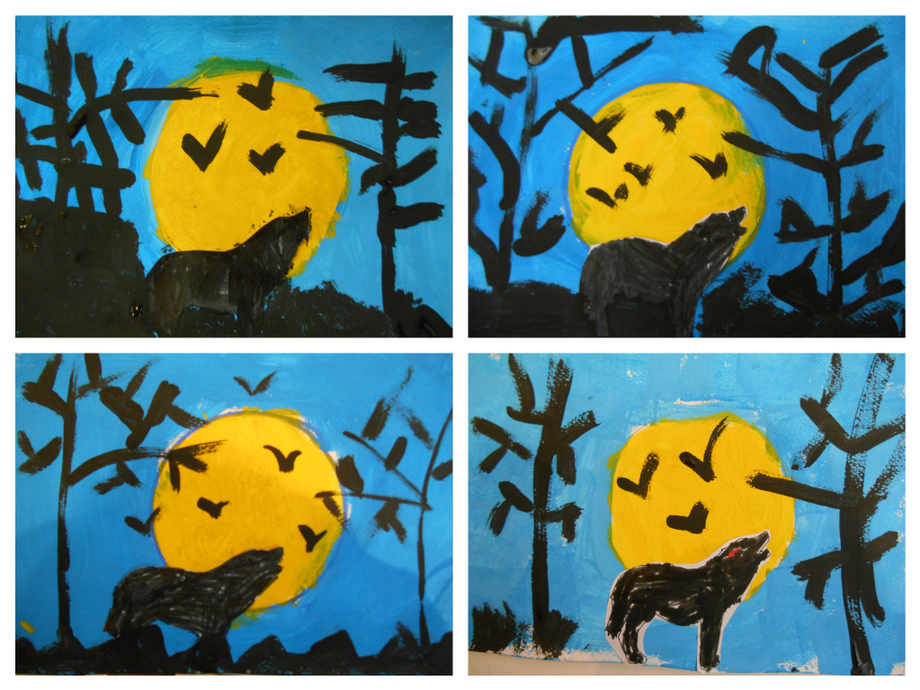 Kindergarten Art Class: ΛΥΚΕ ΛΥΚΕ ...ΕΙΣΑΙ ΕΔΩ;