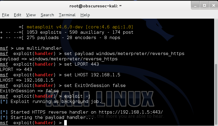 obscuresec: PowerSploit + Metasploit = Shells