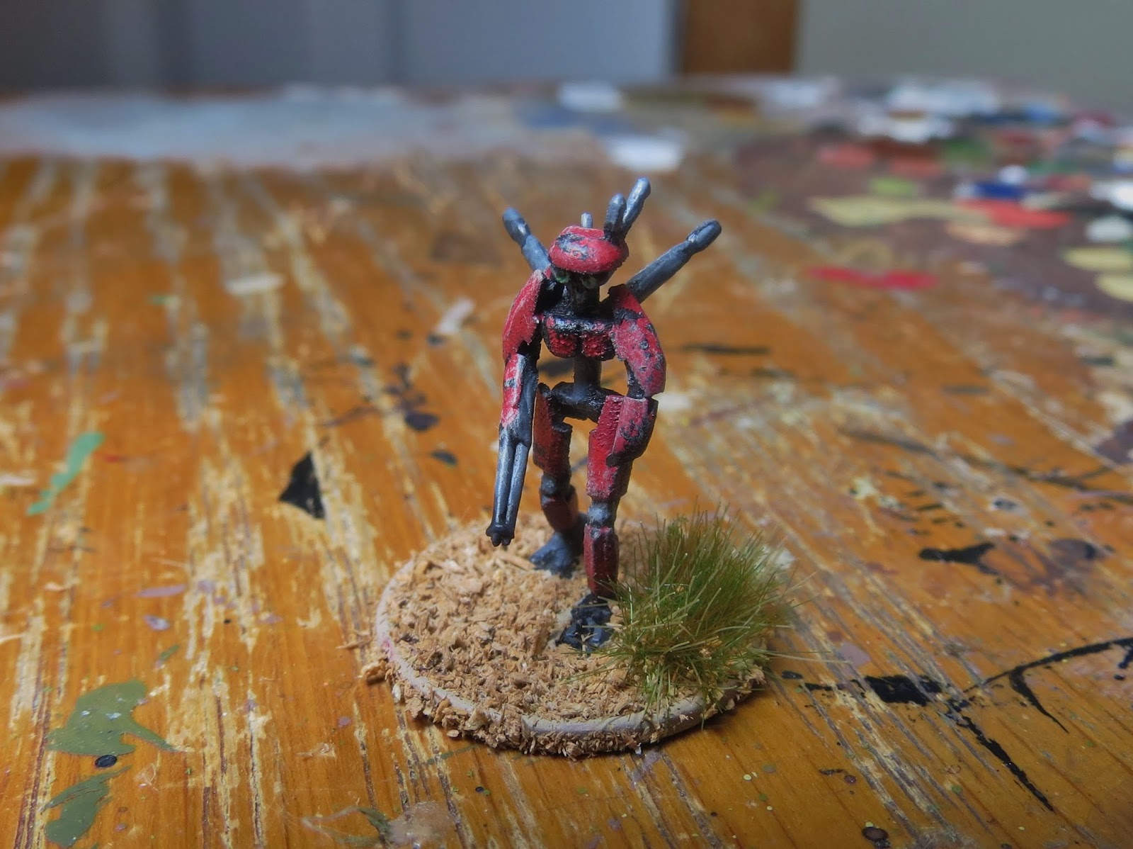 The Dog's Brush: 15mm Shapeways robot