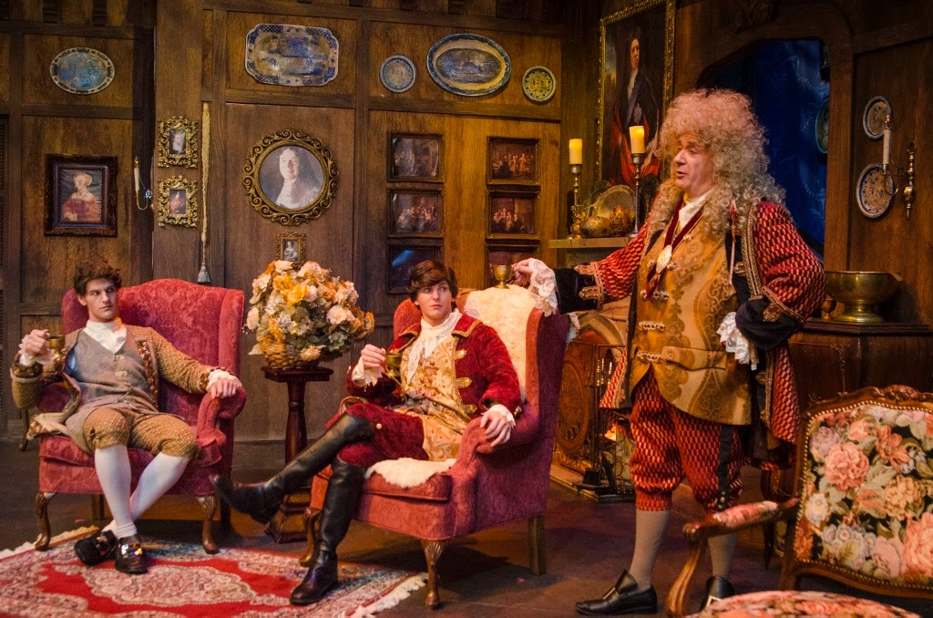 The Theatrical Designs of Gary Benson: She Stoops to Conquer--Costume ...